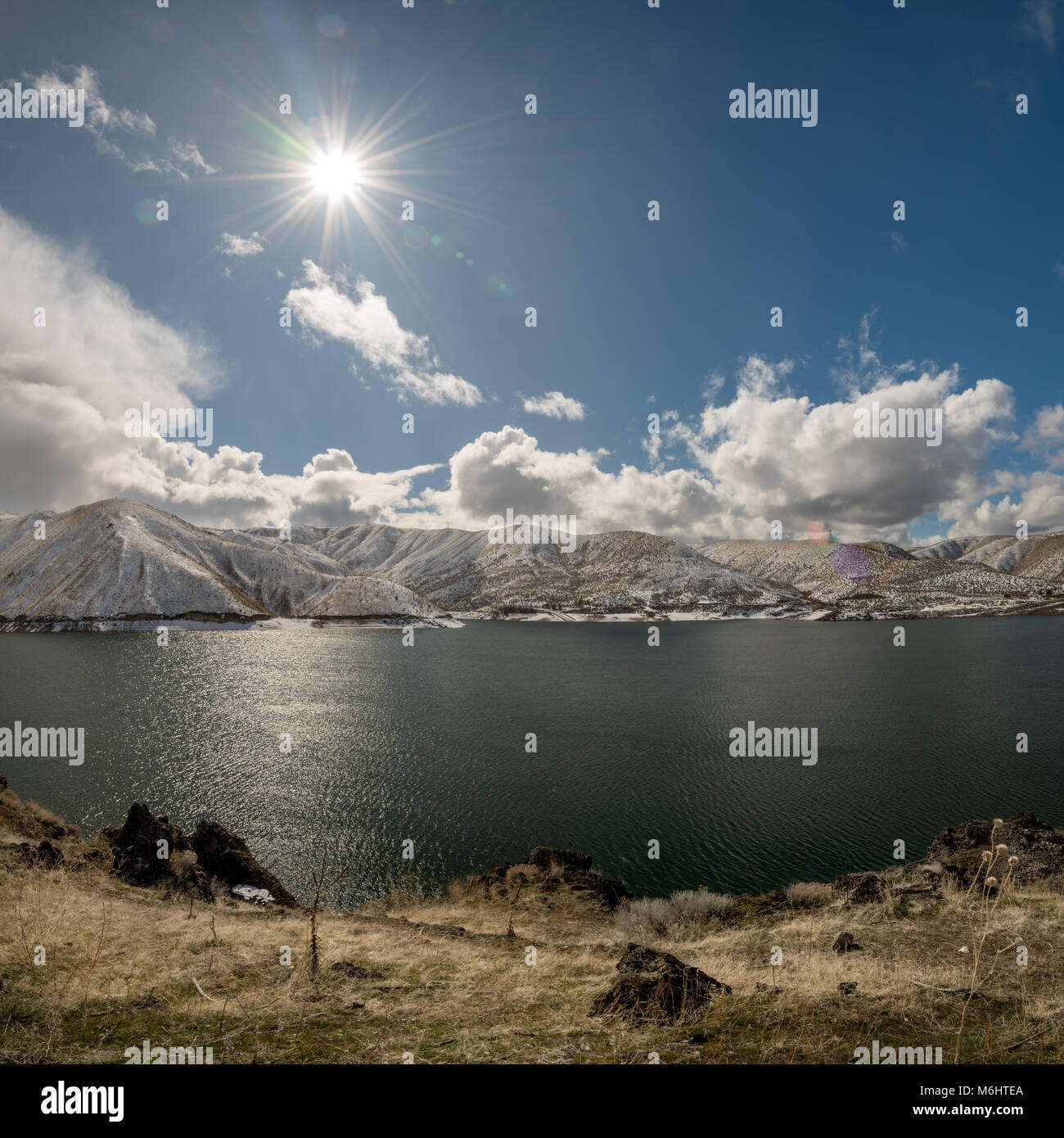 Behind a dam hi-res stock photography and images - Alamy