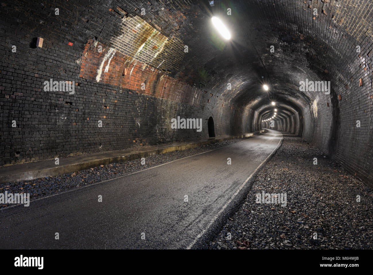 Cressbrook Tunnel, Peak District Stock Photo - Alamy
