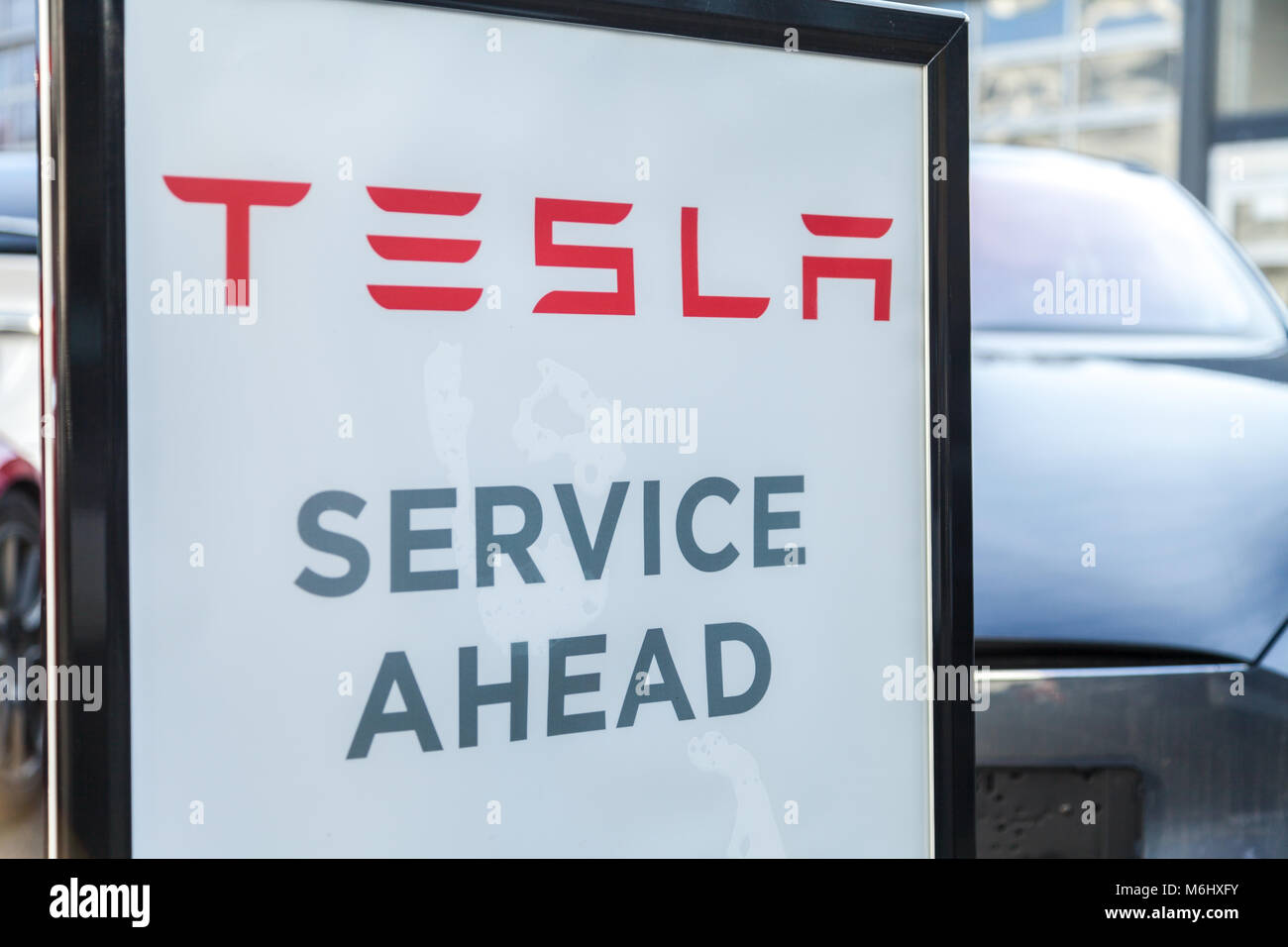 Tesla model e hi-res stock photography and images - Alamy