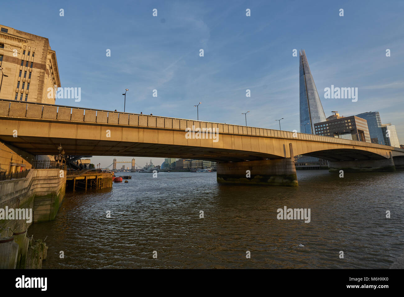 london bridge, shard Stock Photo - Alamy