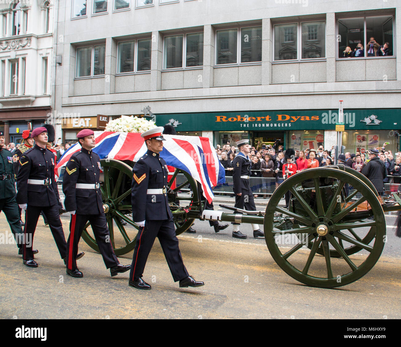 Winston churchill state funeral hi-res stock photography and images - Alamy