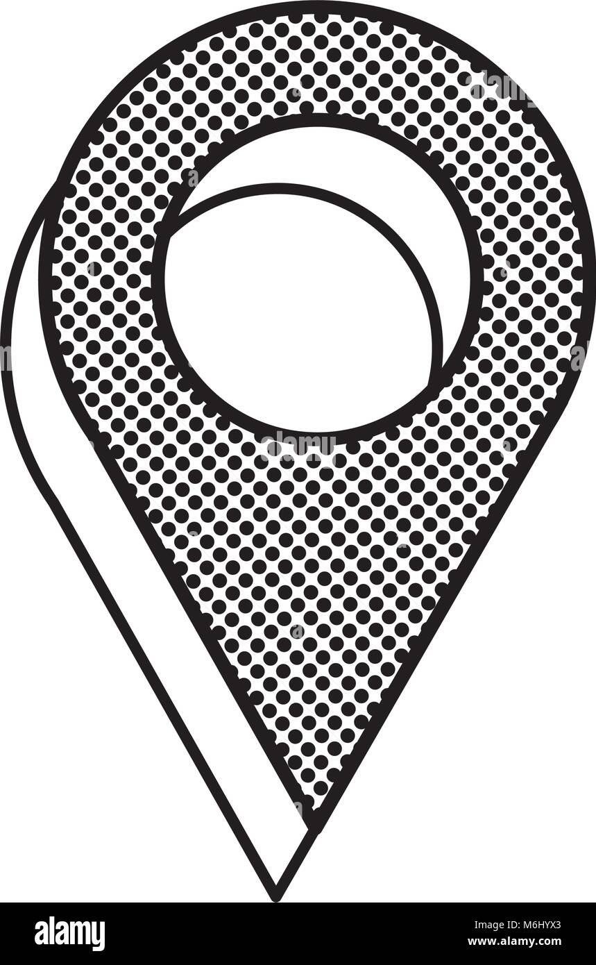 filling texture location map symbol to geography destination Stock ...