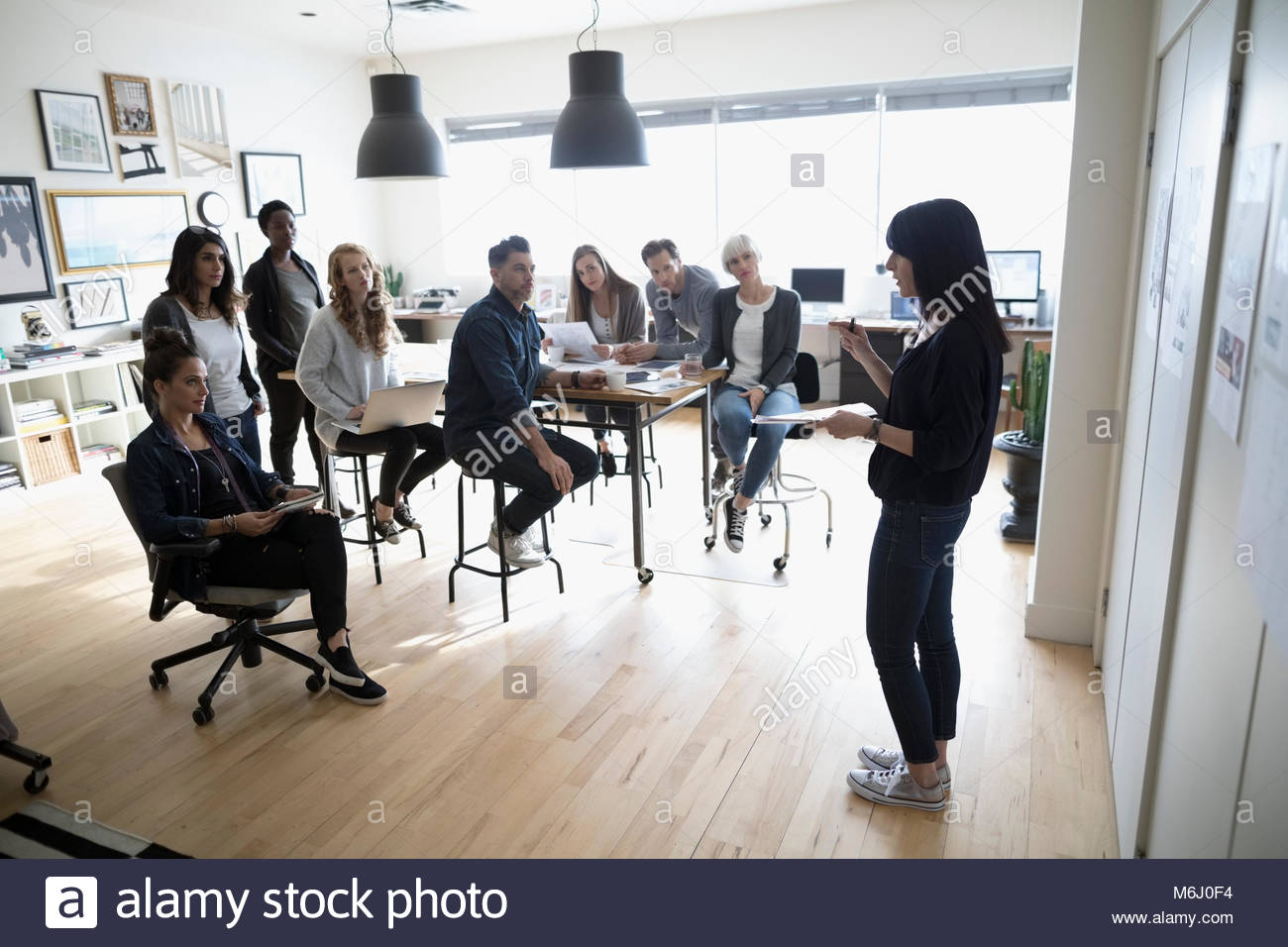 Production meeting hi-res stock photography and images - Alamy