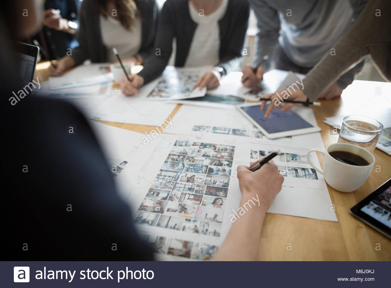 Production meeting hi-res stock photography and images - Alamy