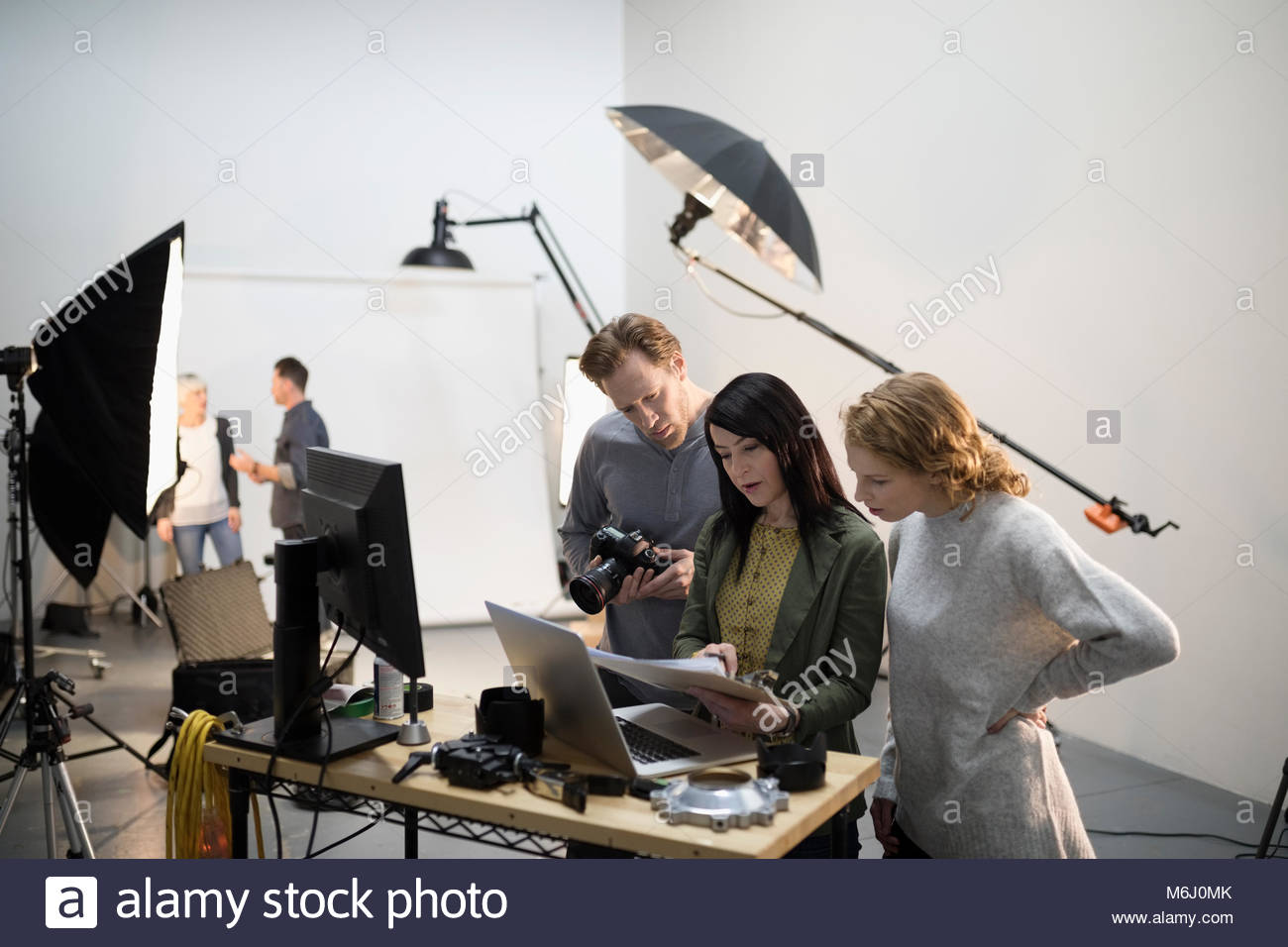 Production team hi-res stock photography and images - Alamy