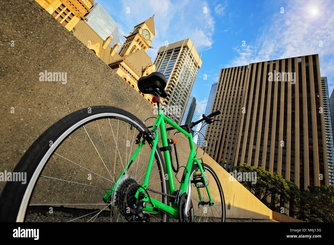 Toronto bike tours Stock Photo - Alamy