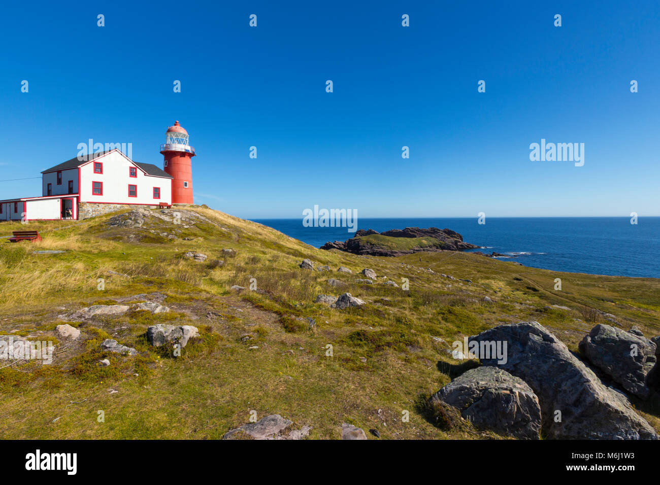 Ferryland head lighthouse 1870 hi-res stock photography and images - Alamy