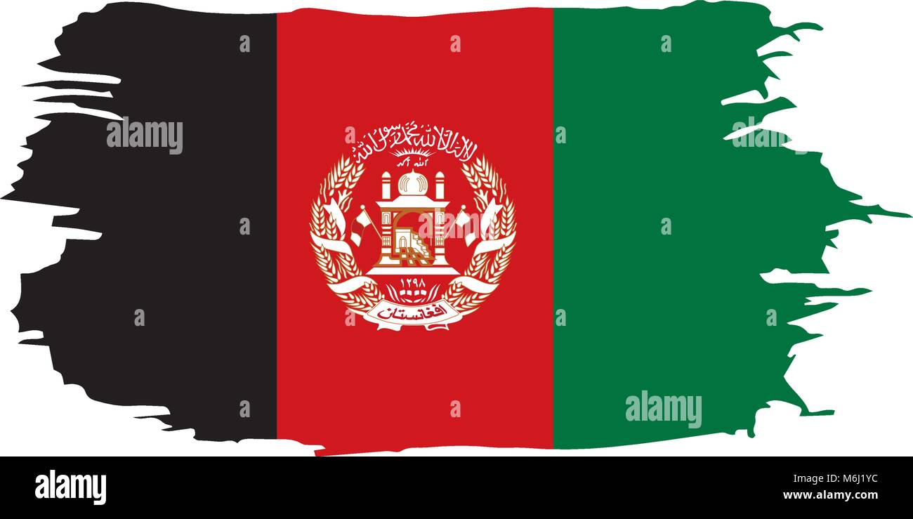 Afghanistan flag, vector illustration Stock Vector Image & Art - Alamy