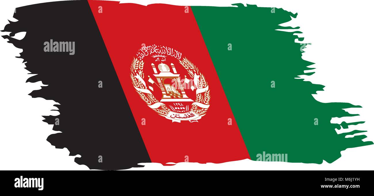 Afghanistan flag, vector illustration Stock Vector Image & Art - Alamy