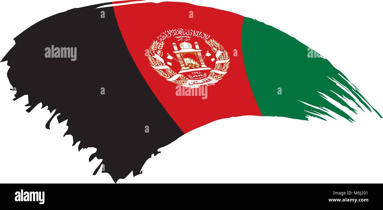 Afghanistan flag, vector illustration Stock Vector Image & Art - Alamy