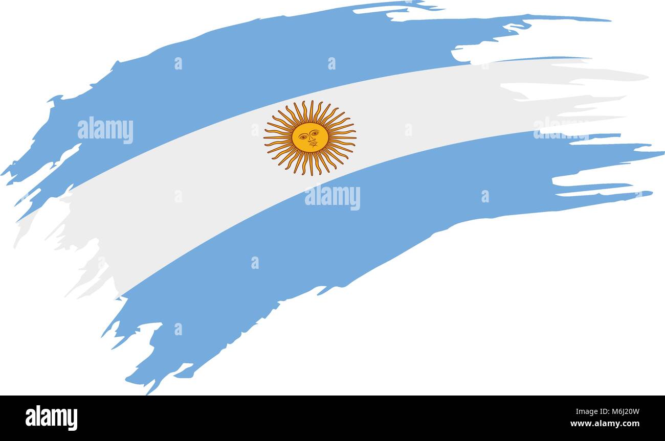 Argentina flag, vector illustration Stock Vector Image & Art - Alamy