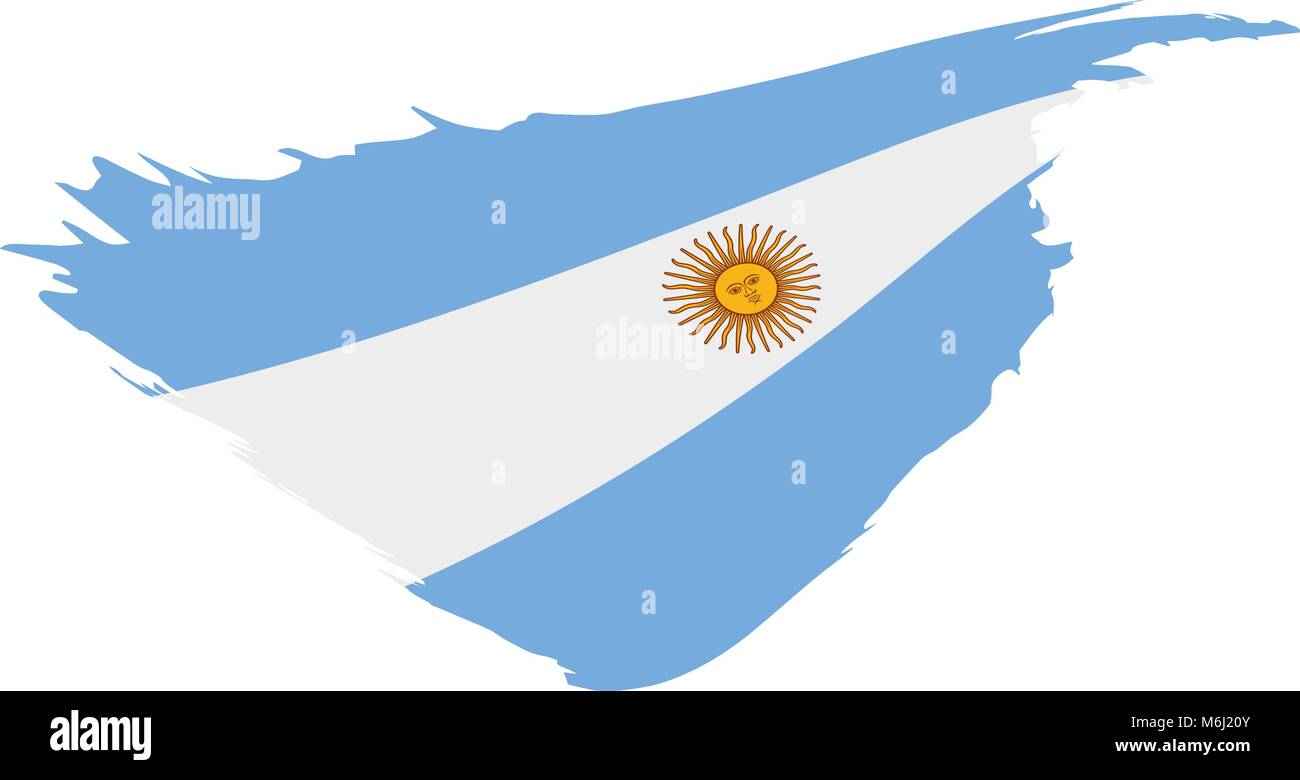 Argentina flag, vector illustration Stock Vector Image & Art - Alamy