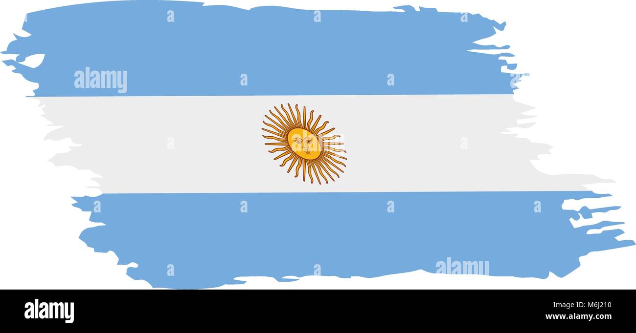 Argentina flag, vector illustration Stock Vector Image & Art - Alamy
