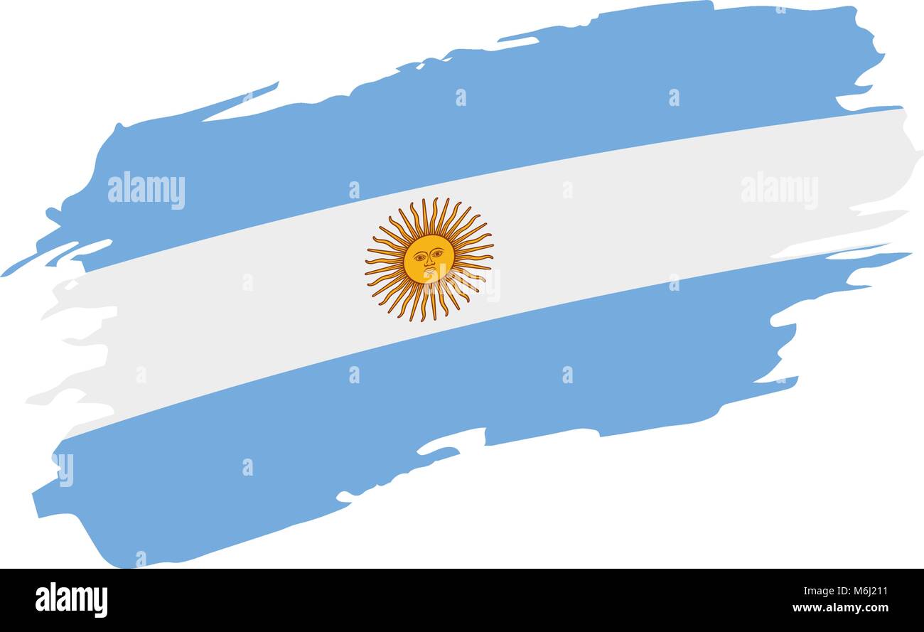 Argentina flag, vector illustration Stock Vector Image & Art - Alamy