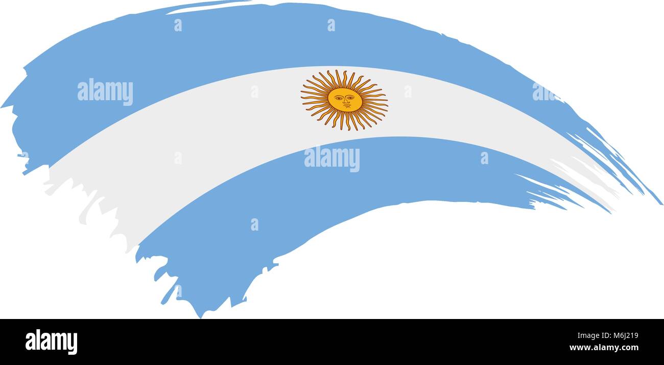 Argentina flag, vector illustration Stock Vector Image & Art - Alamy