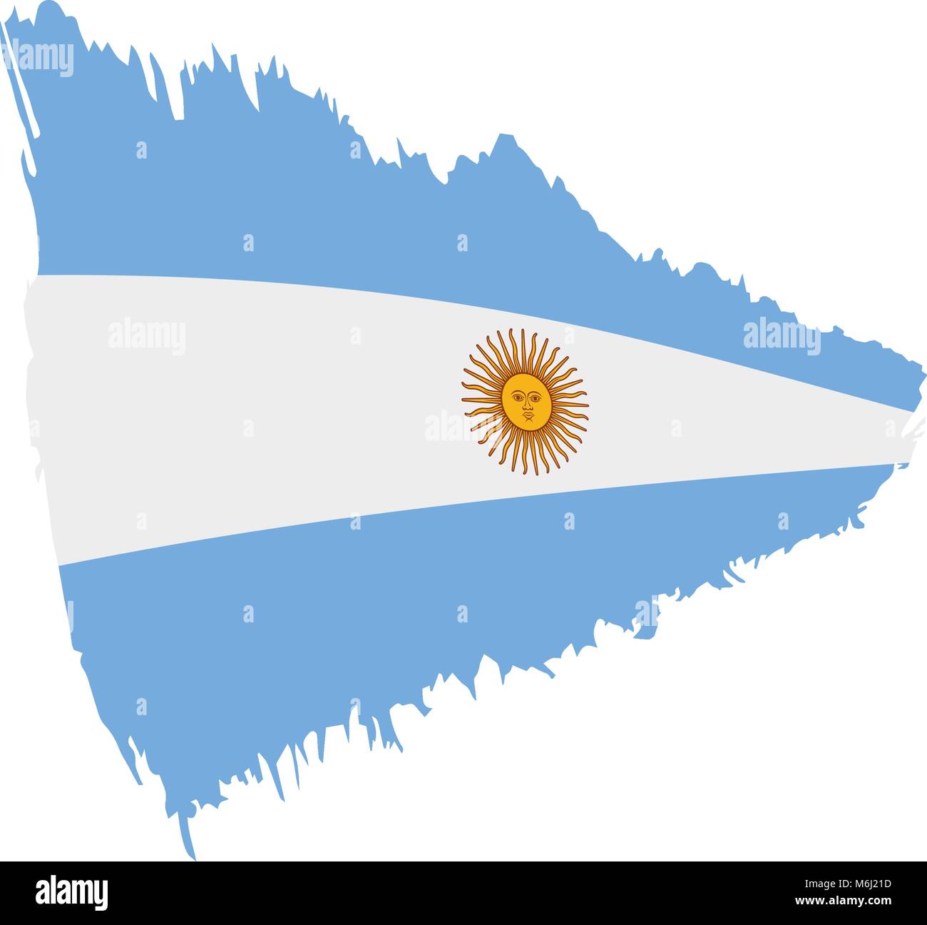 Argentina flag, vector illustration Stock Vector Image & Art - Alamy