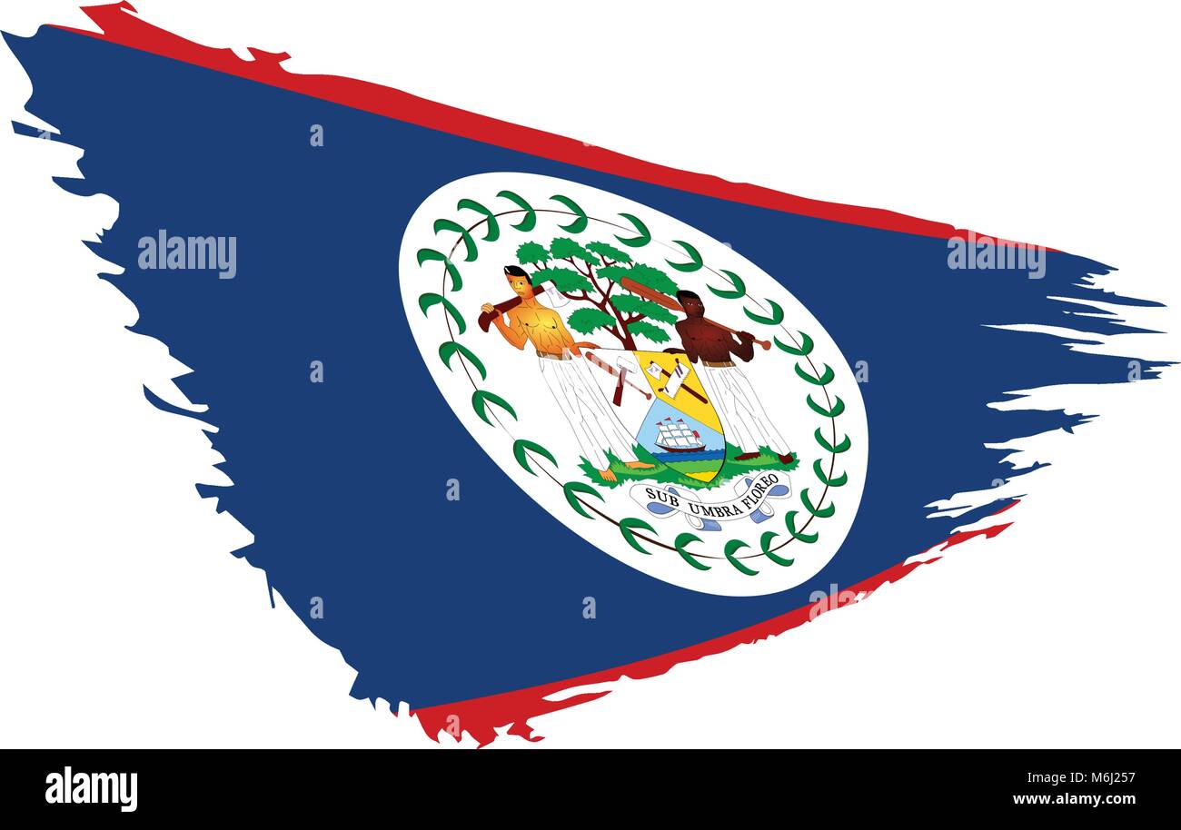 Belize flag, vector illustration Stock Vector Image & Art - Alamy