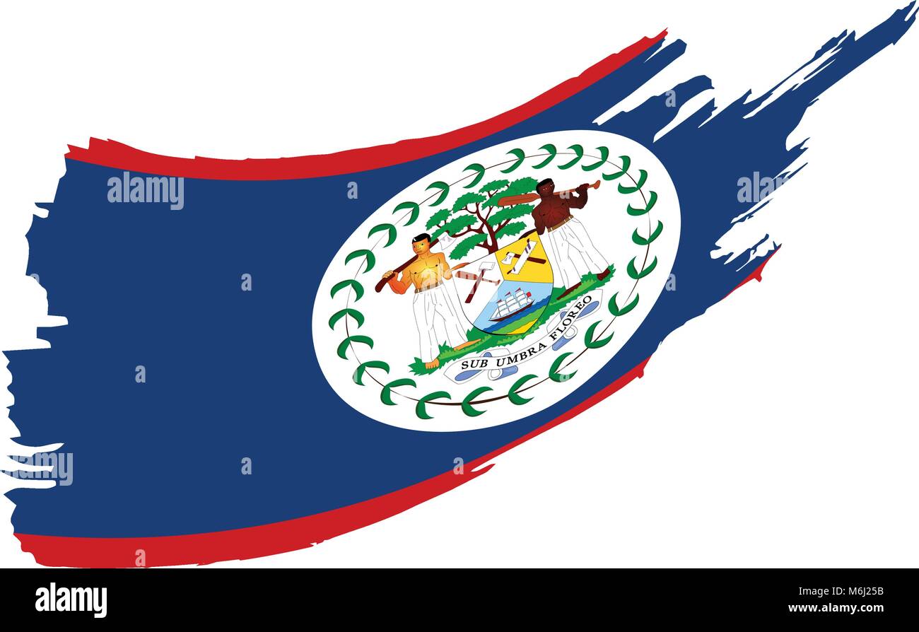 Belize flag, vector illustration Stock Vector Image & Art - Alamy