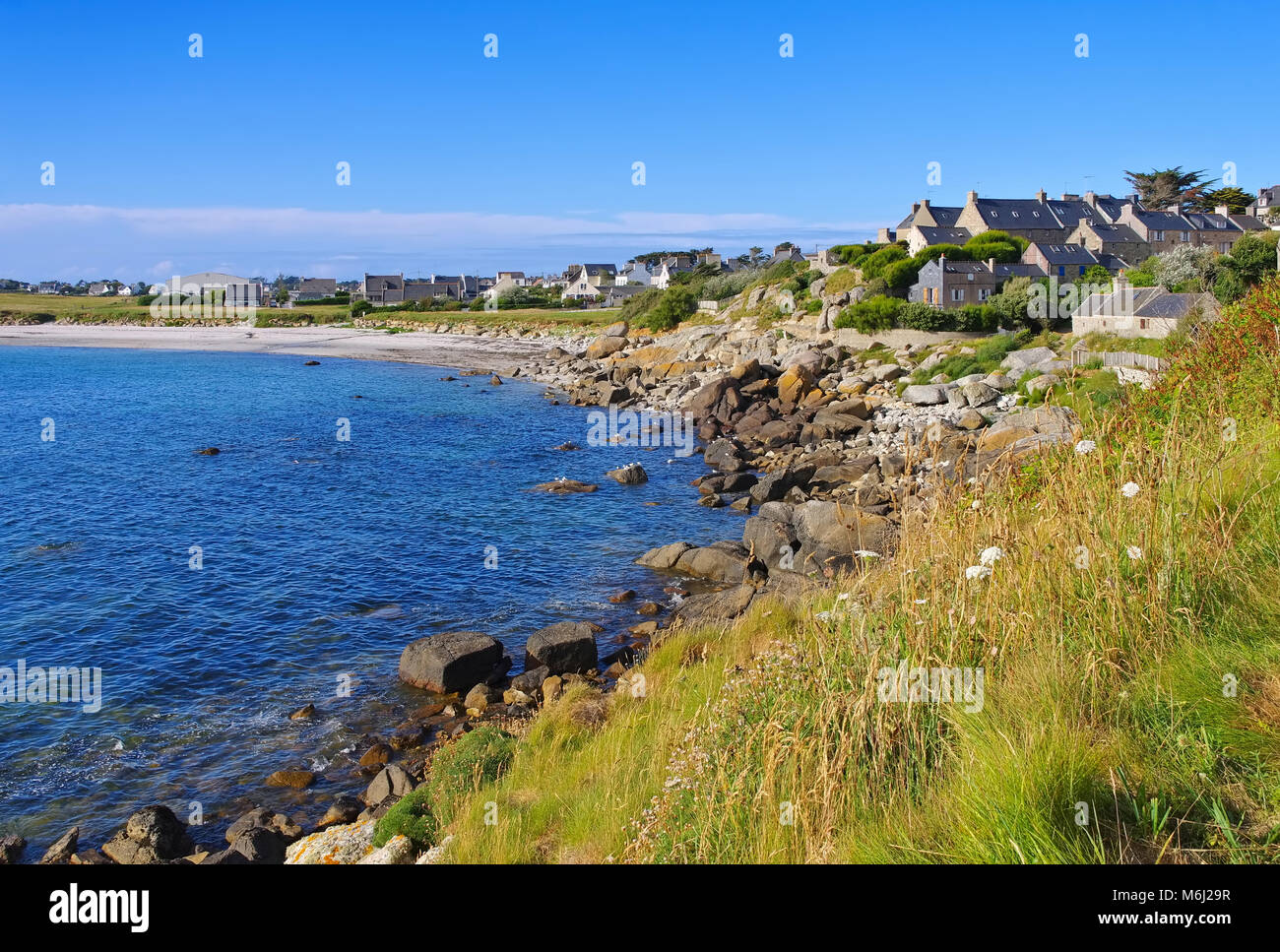 Porspoder in Finistere in Brittany, France Stock Photo - Alamy