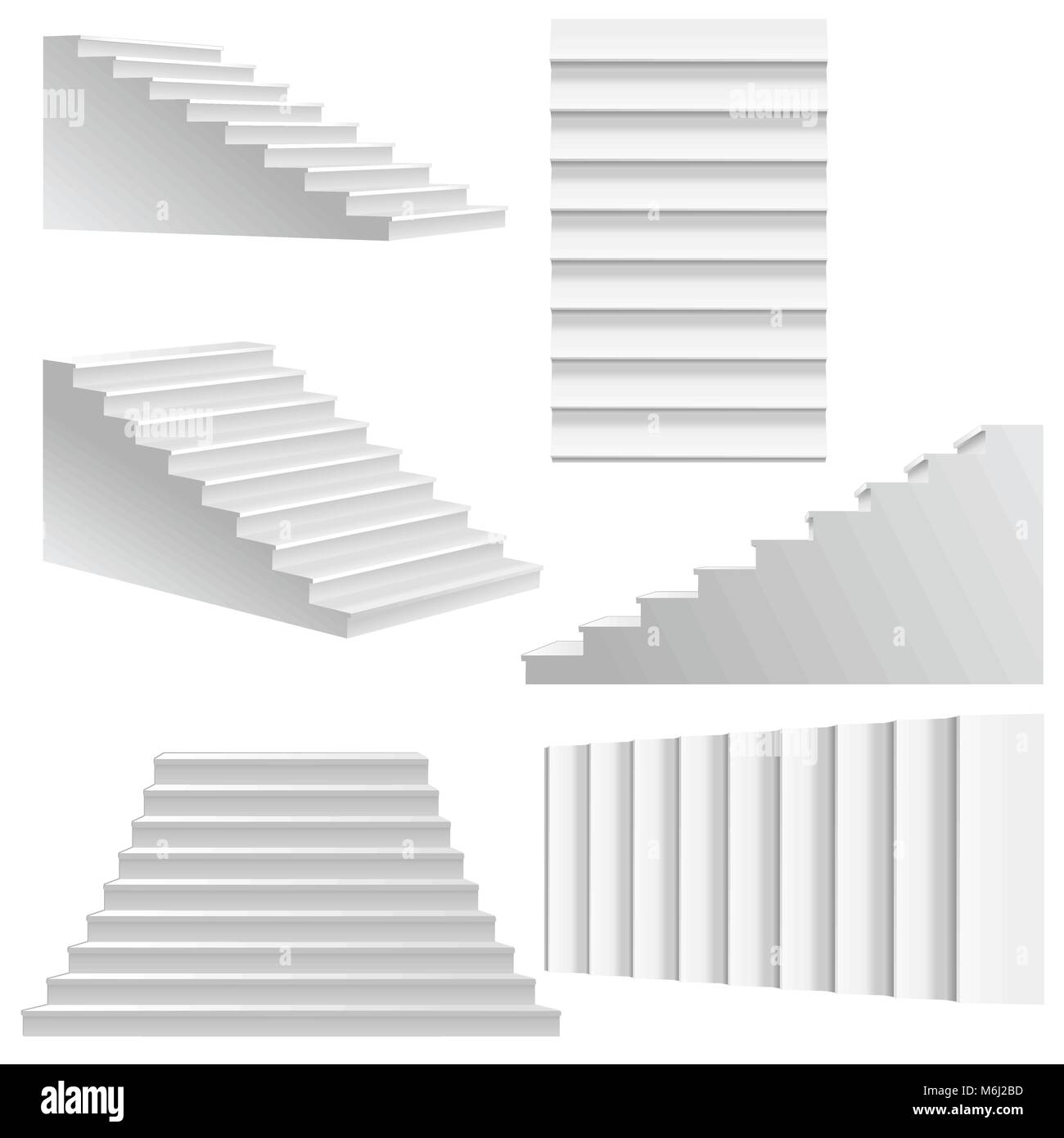 Interior house home stairs stairway Stock Vector Images - Alamy