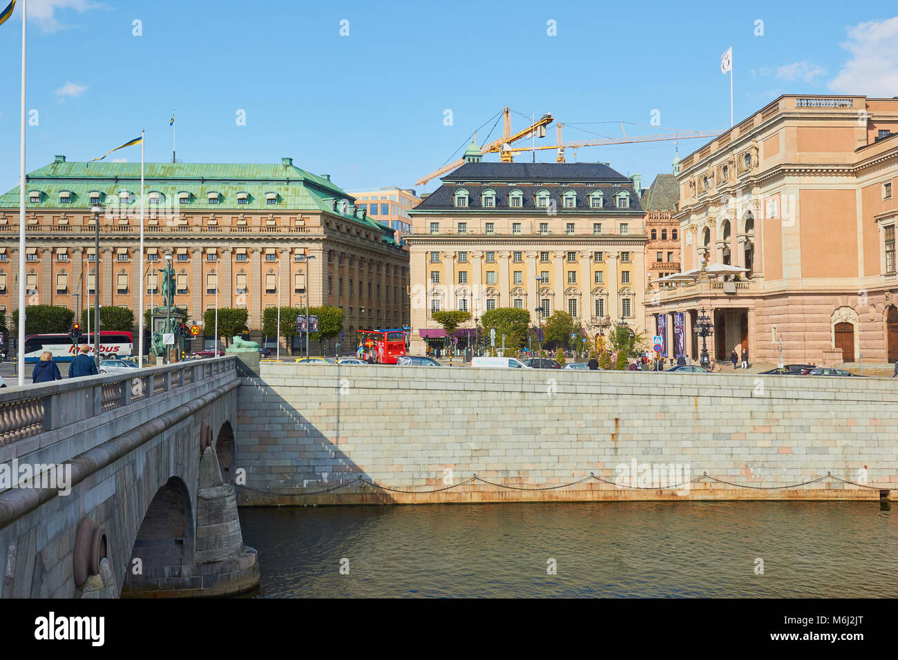 Stockholm gustav adolfs torg hi-res stock photography and images - Alamy