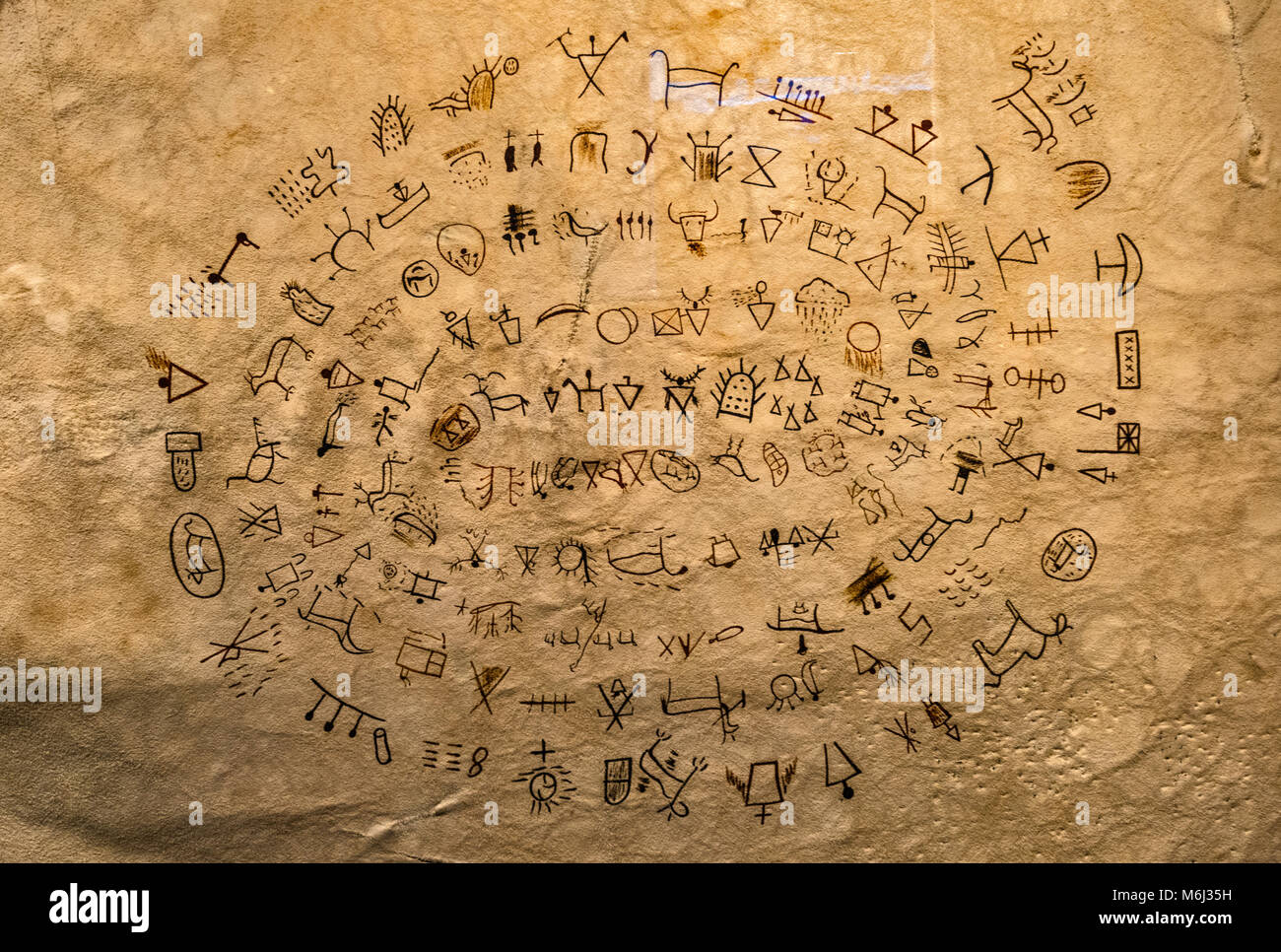 Native american winter count hi-res stock photography and images - Alamy