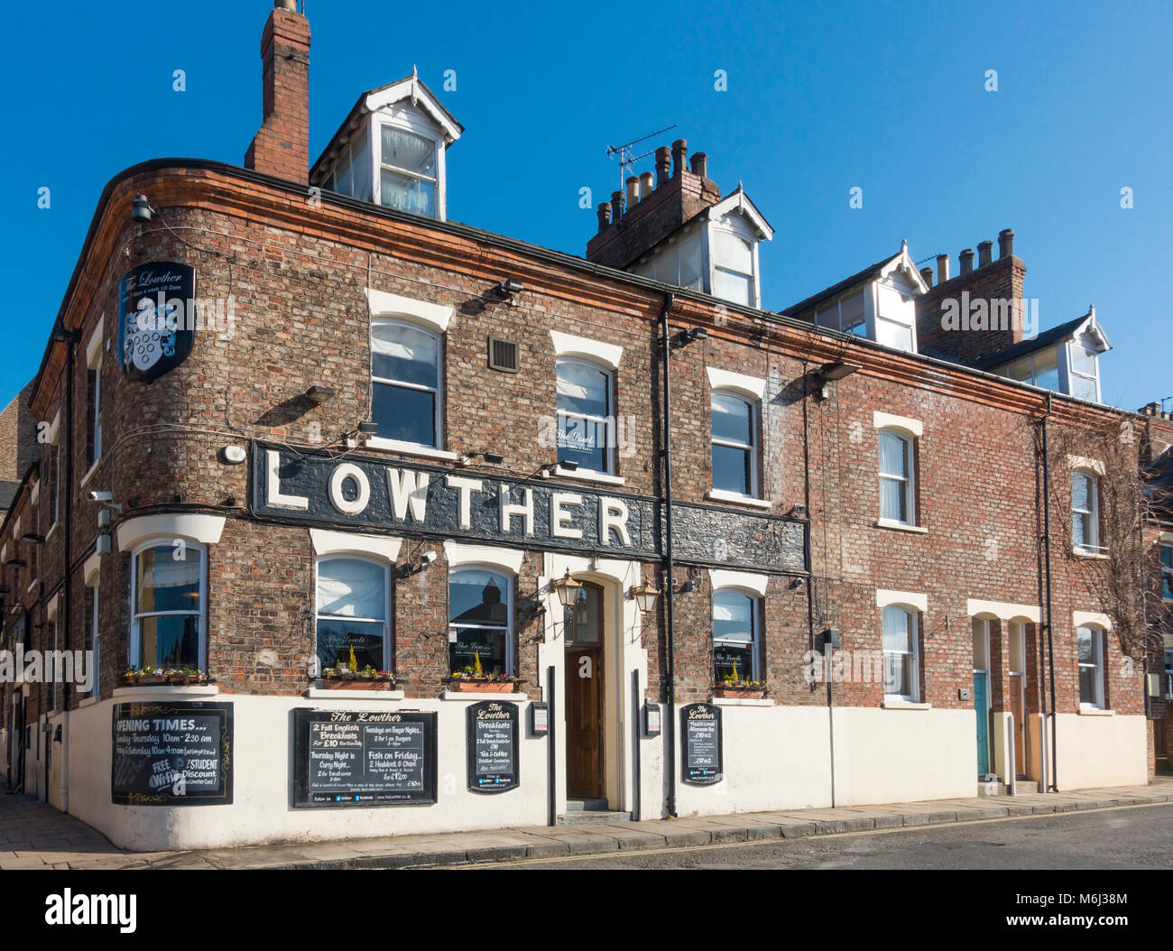 The Lowther Public house with lounge and restaurant by the River Ouse ...