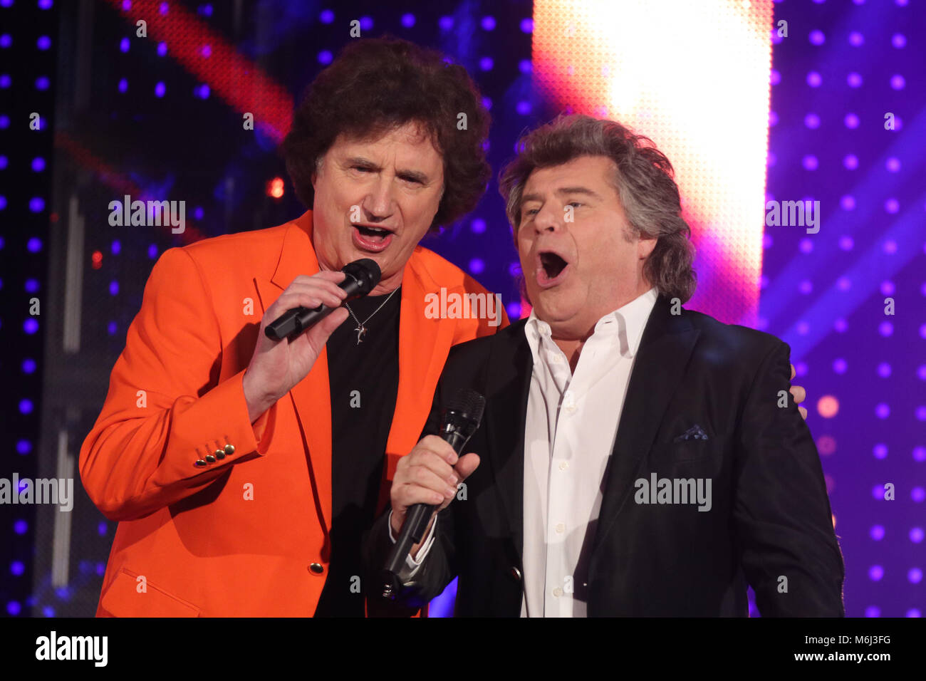 On Set of "Meine Schlagerwelt" at Eventpalast Leipzig Featuring: Olaf ...