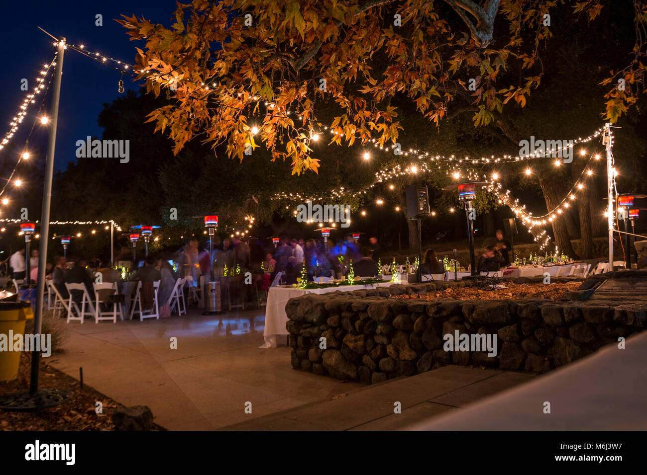 Wedding at Peter Strauss Ranch Stock Photo - Alamy