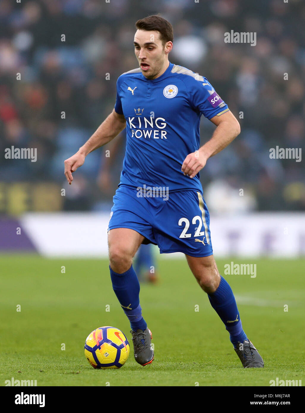 Leicester City's Matty James during the Premier League match at the ...