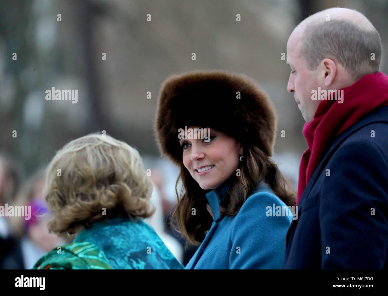 The Duke and Duchess of Cambridge visit the Princess Ingrid Alexandra ...