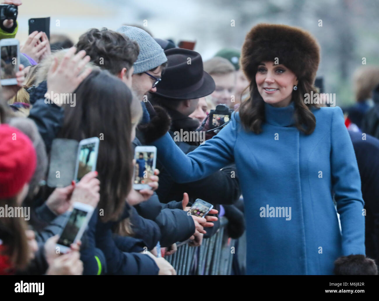 The Duke and Duchess of Cambridge visit the Princess Ingrid Alexandra ...