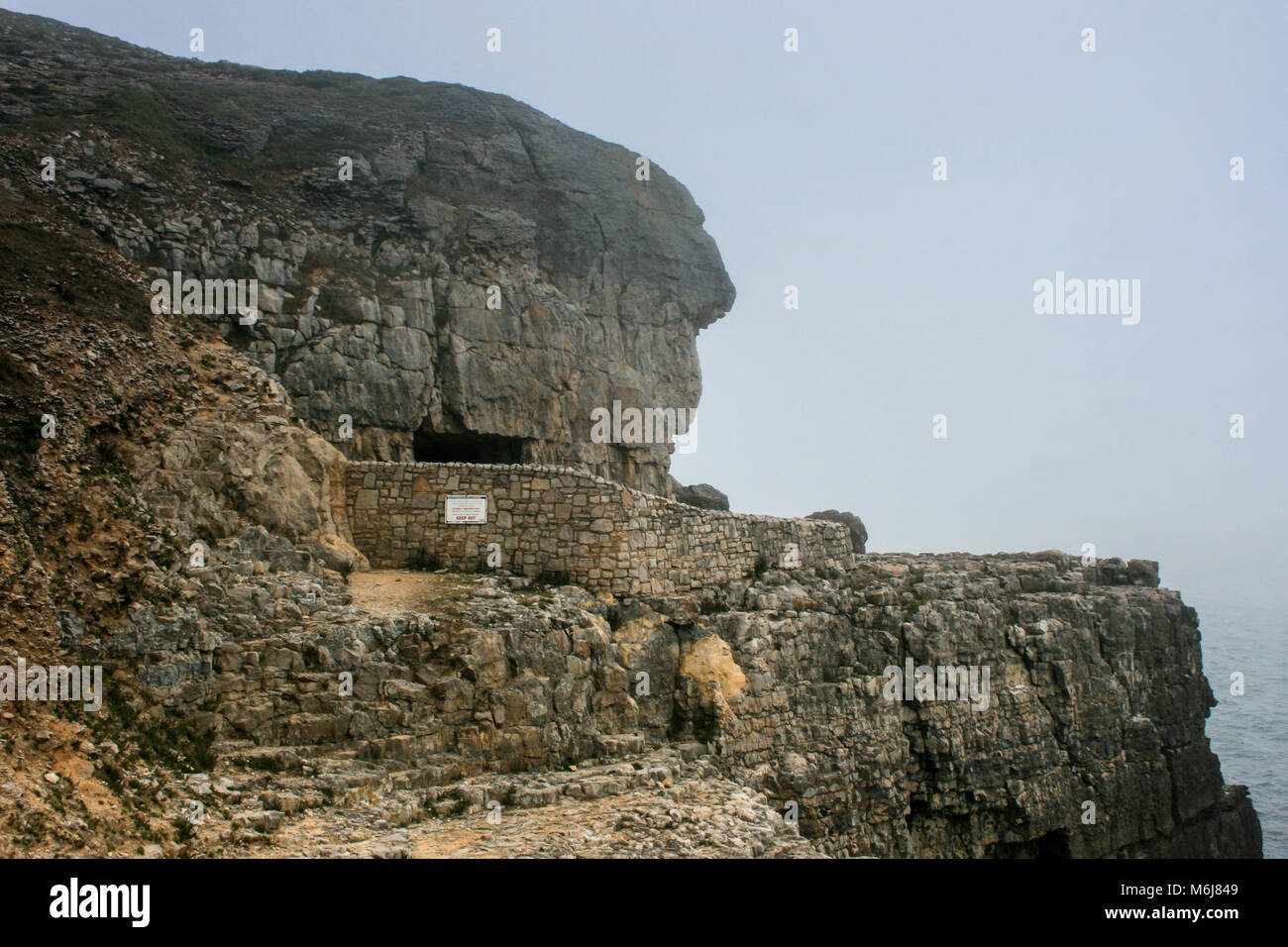 Tilly Whim Caves, near Anvil Point Lighthouse day and Durlston Castle ...