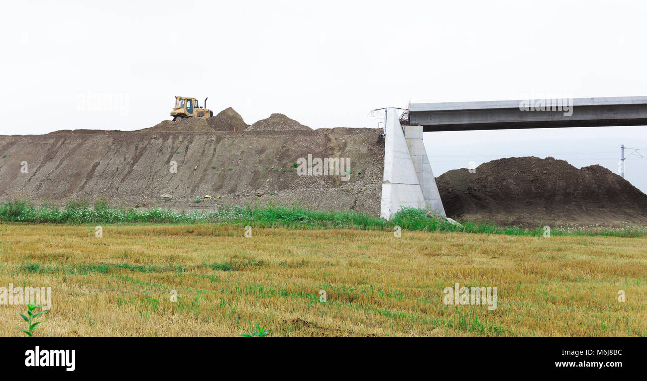 unfinished bridge under construction Stock Photo - Alamy
