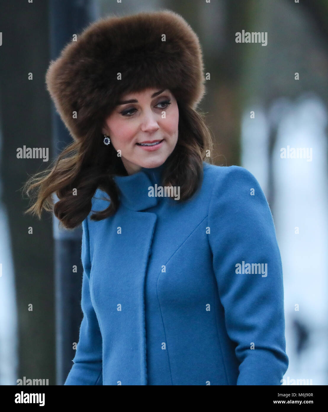 The Duke and Duchess of Cambridge visit the Princess Ingrid Alexandra ...