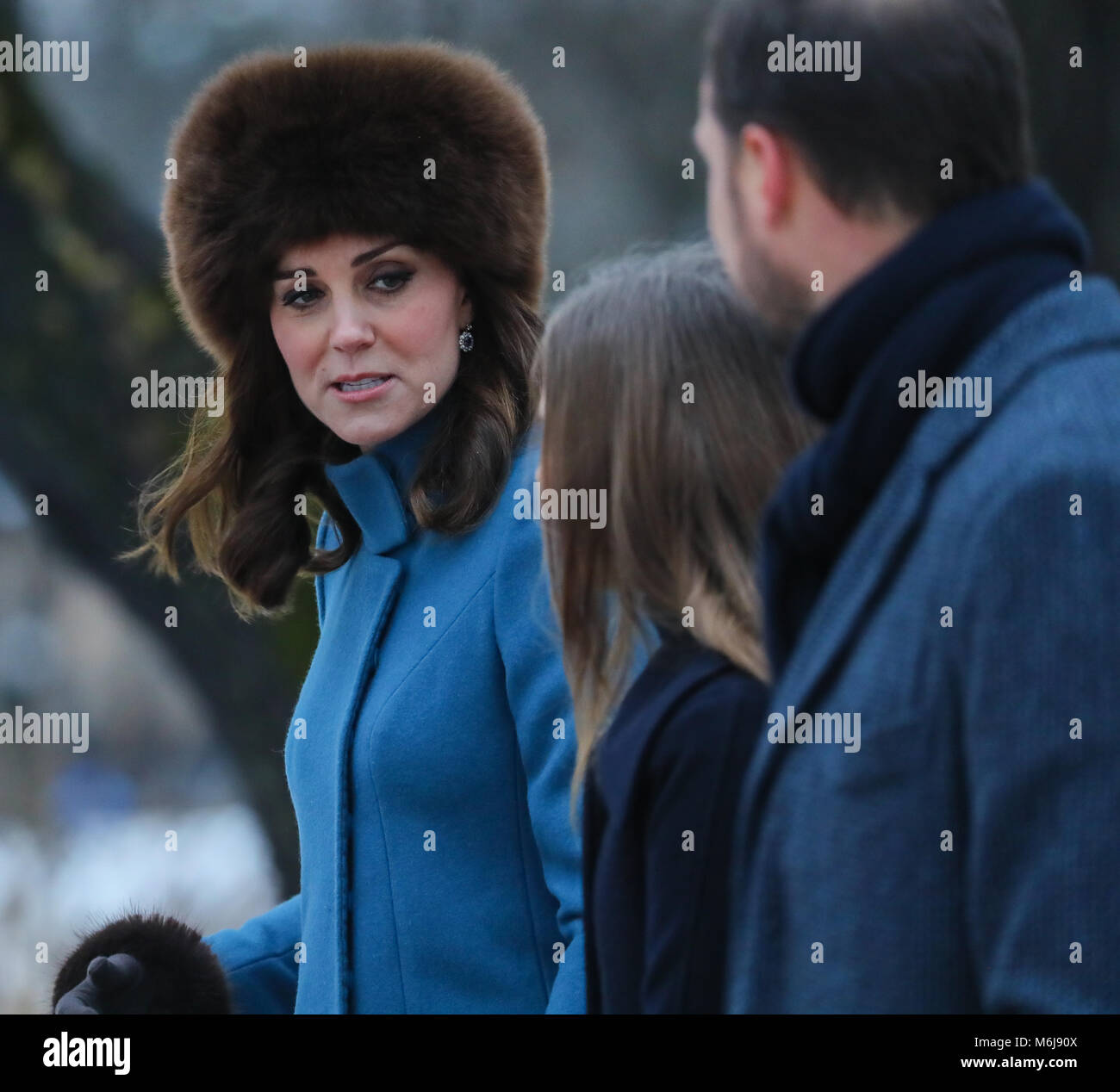 The Duke and Duchess of Cambridge visit the Princess Ingrid Alexandra ...