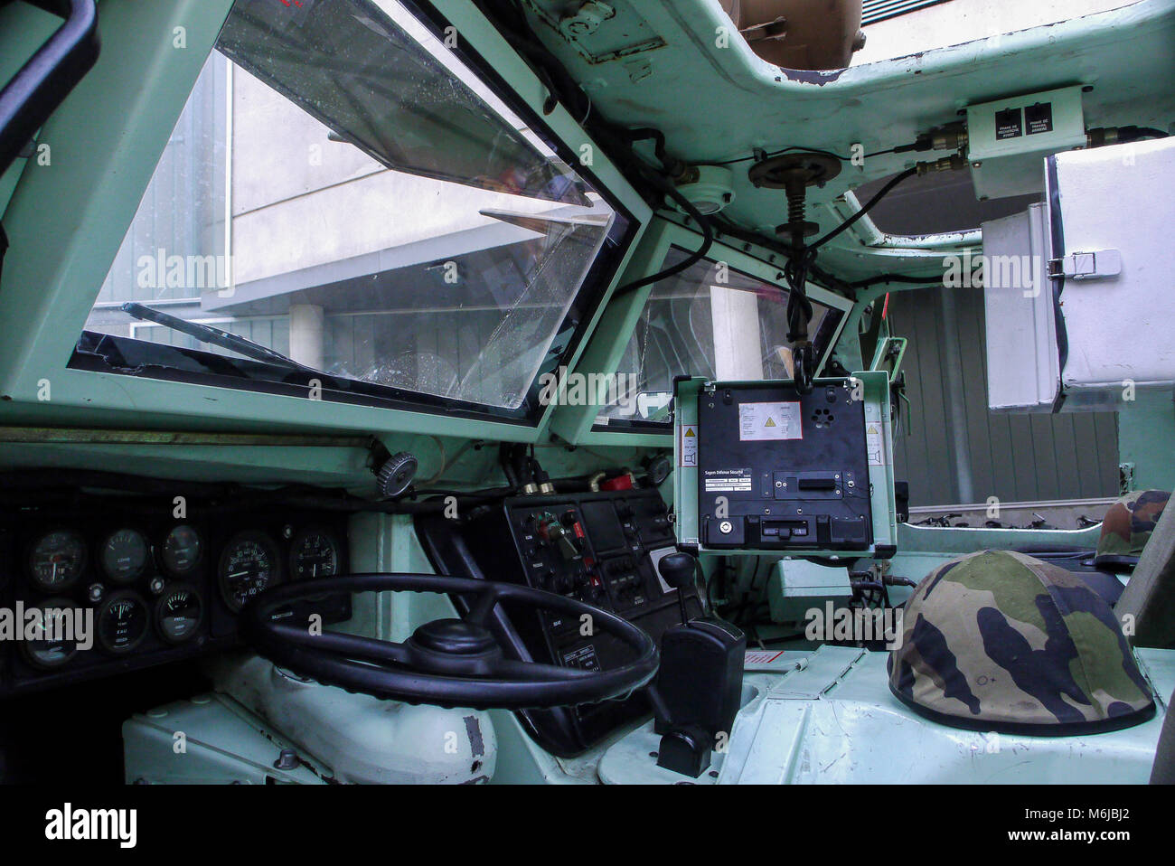 A medical VAB (French military armoured vehicle), Lyon, France Stock ...