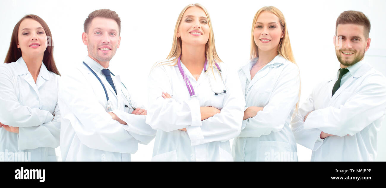 group portrait of a professional medical team Stock Photo - Alamy