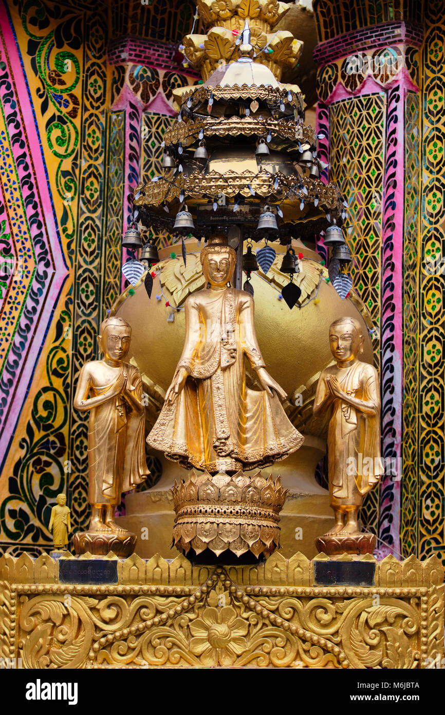 Temple pagoda interior buddhism hi-res stock photography and images - Alamy