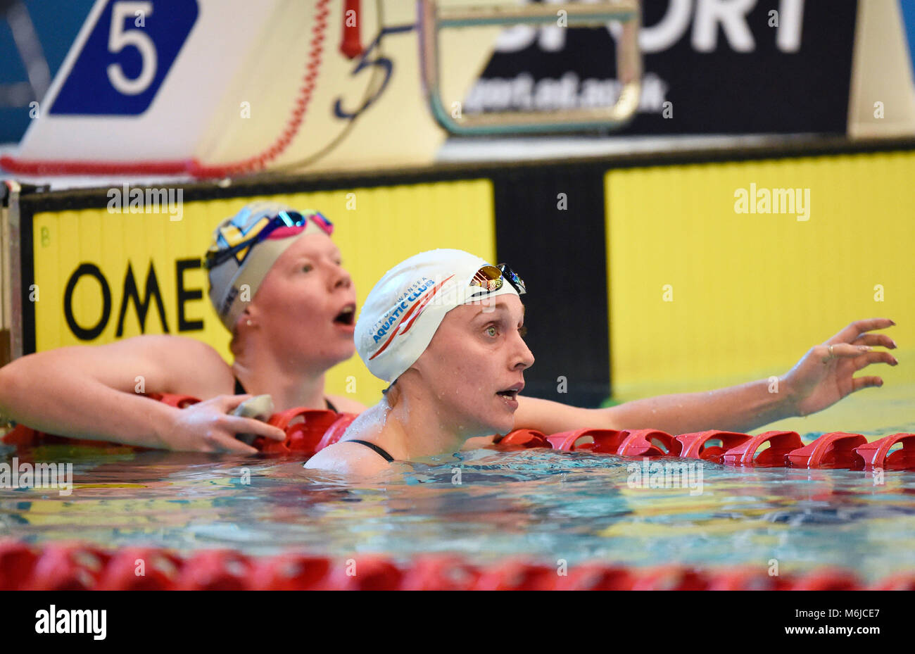 Alys Thomas (right) after winning the final of the Women's 200m ...