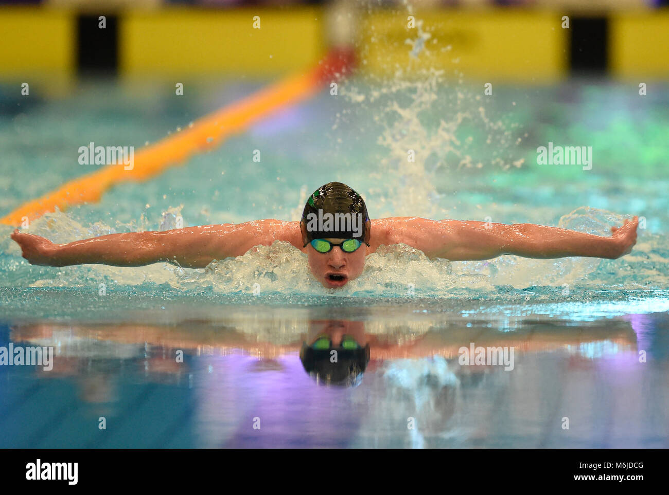 Tom Dean on his way to winning the Men's 400m IM final during day four ...
