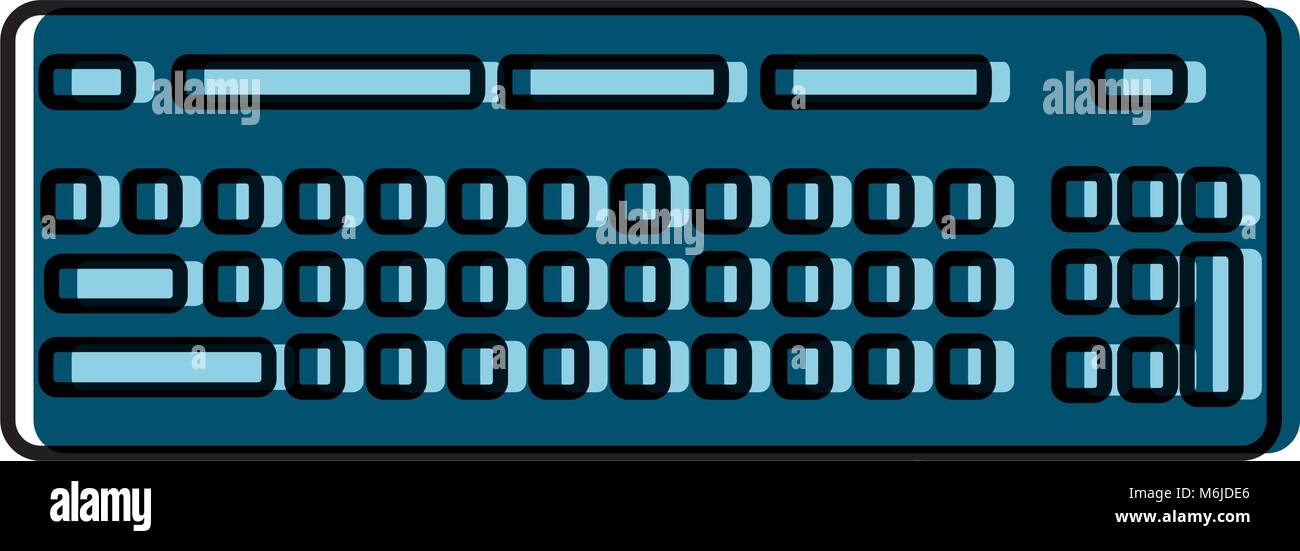 keyboard hardware technology device Stock Vector Image & Art - Alamy