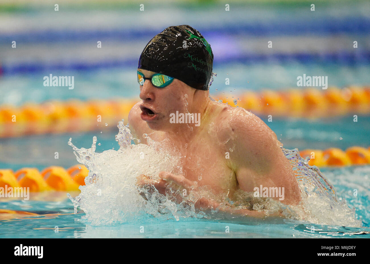 Tom Dean on his way to winning the Men's 400m IM final during day four ...