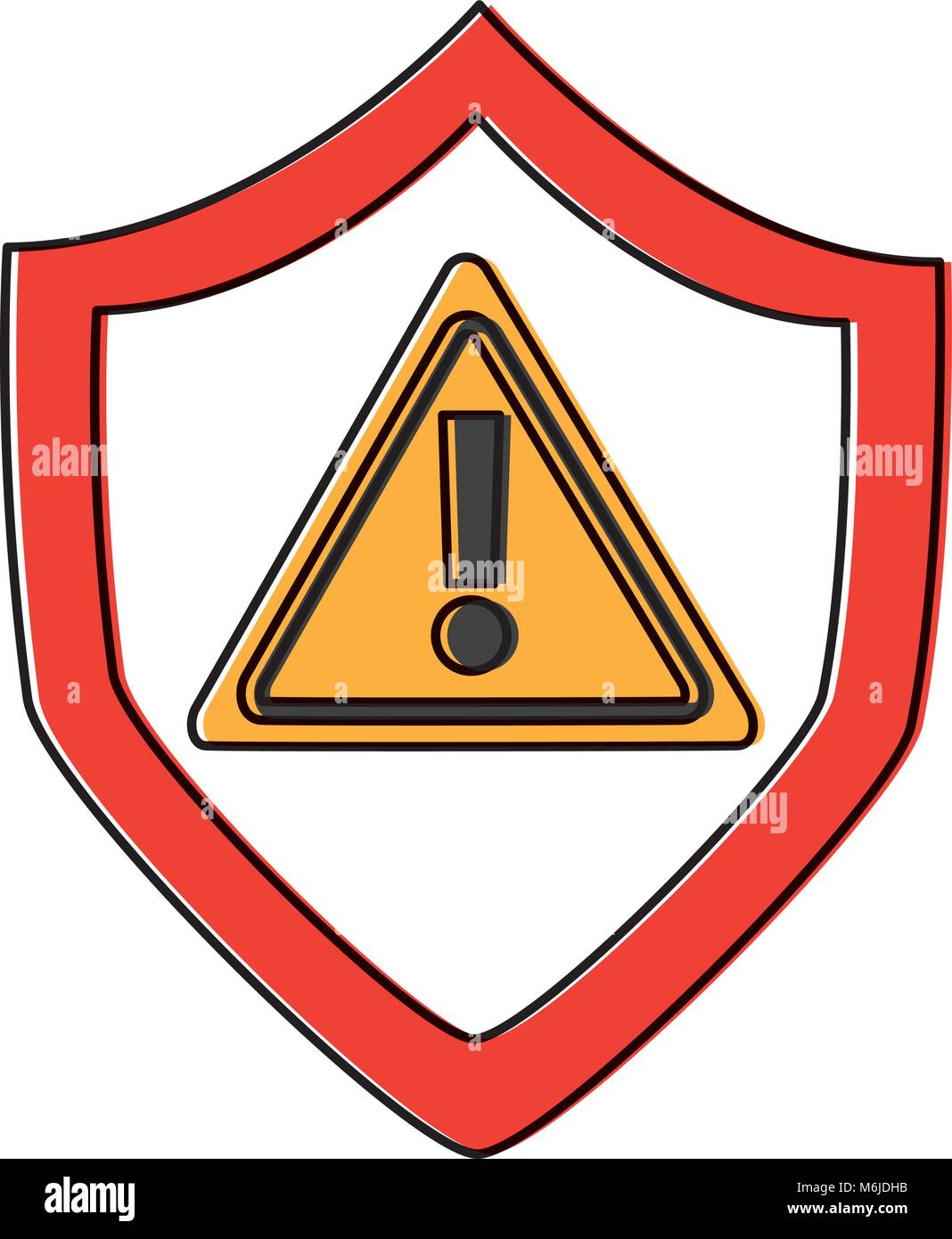 Warnign sign Stock Vector Images - Alamy