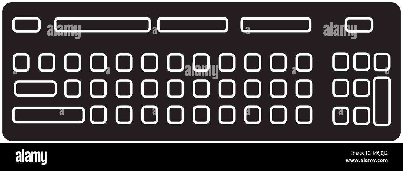 keyboard hardware technology device Stock Vector Image & Art - Alamy