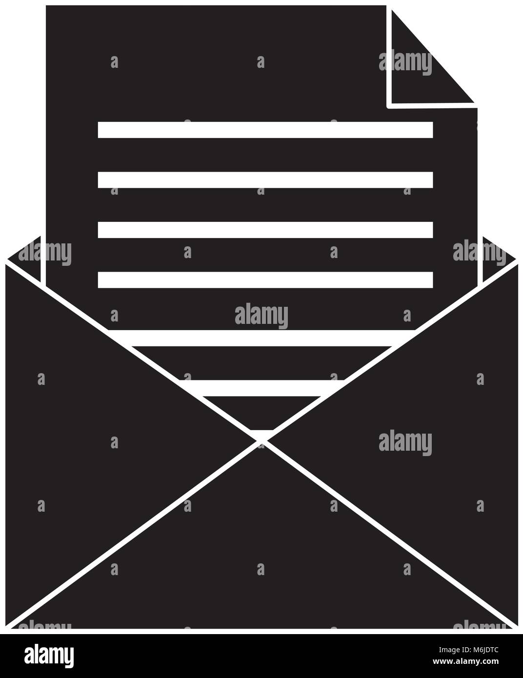 message envelope letter communication digital Stock Vector Image & Art ...