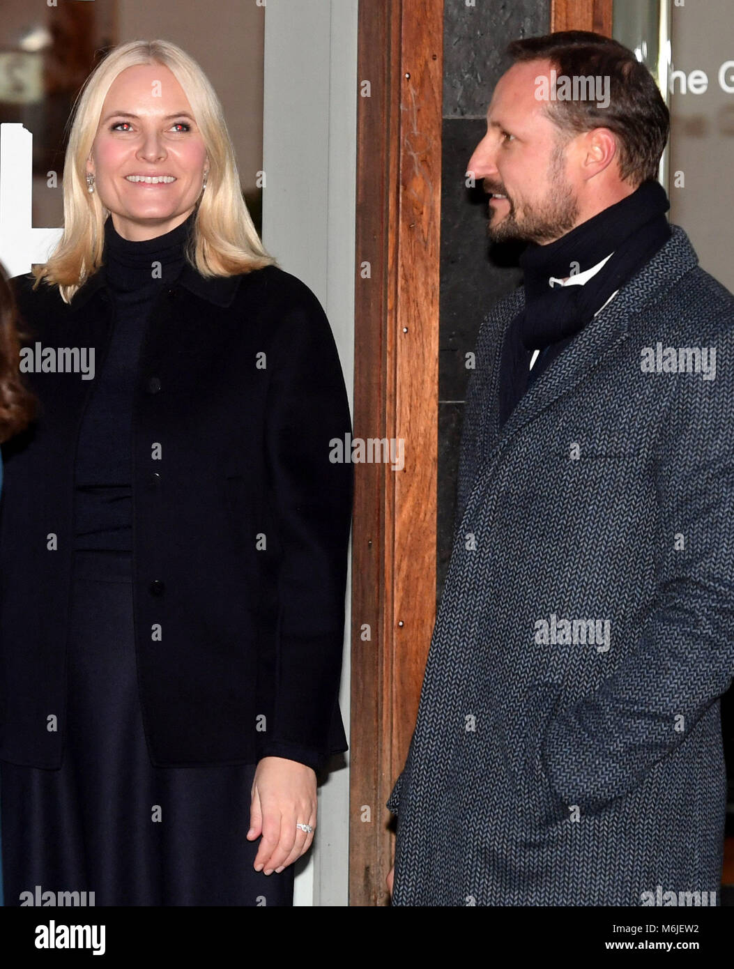 The Duke and Duchess of Cambridge with Crown Prince Haakon and Crown ...