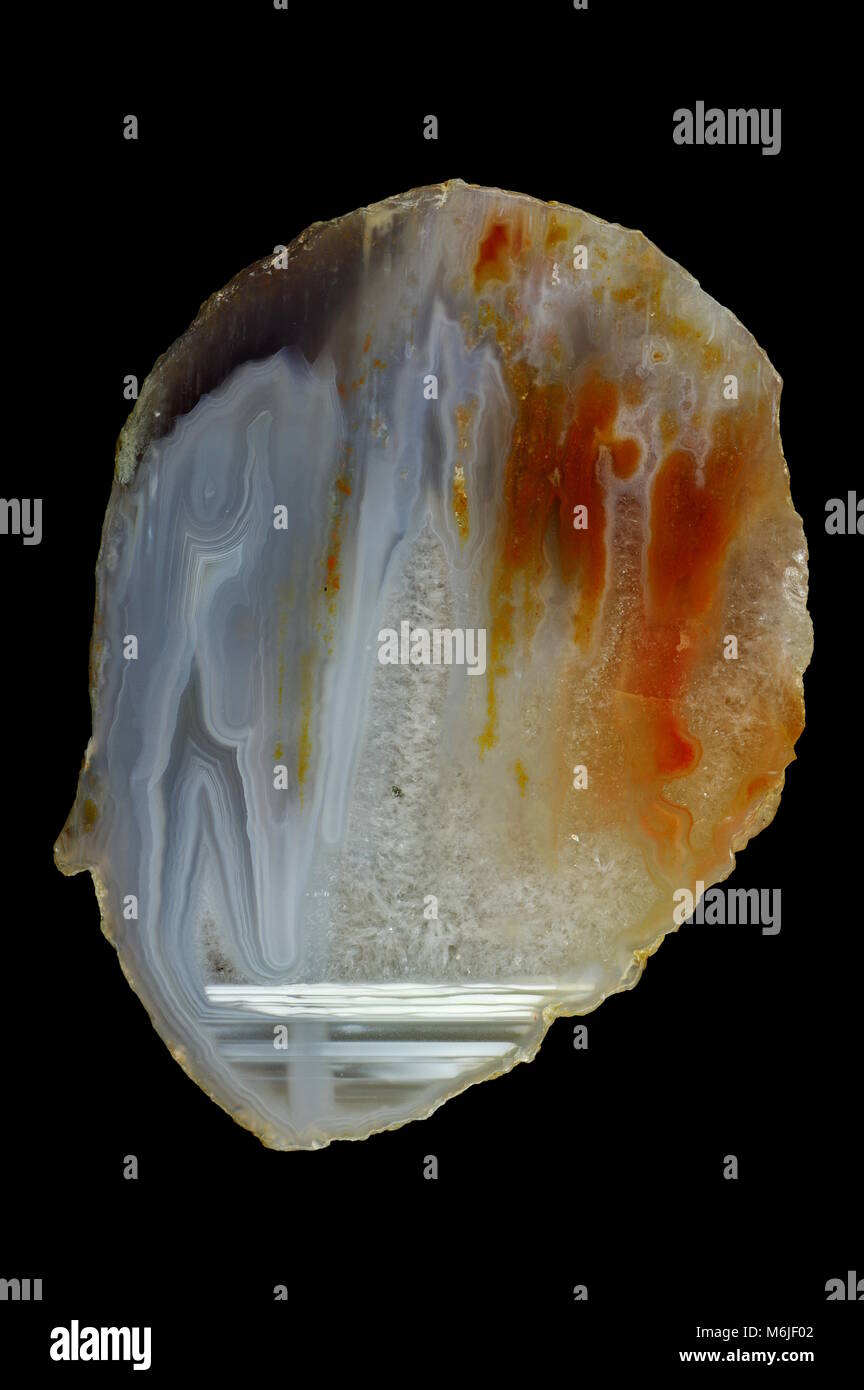 Cross section stalactite agate stone hi-res stock photography and ...
