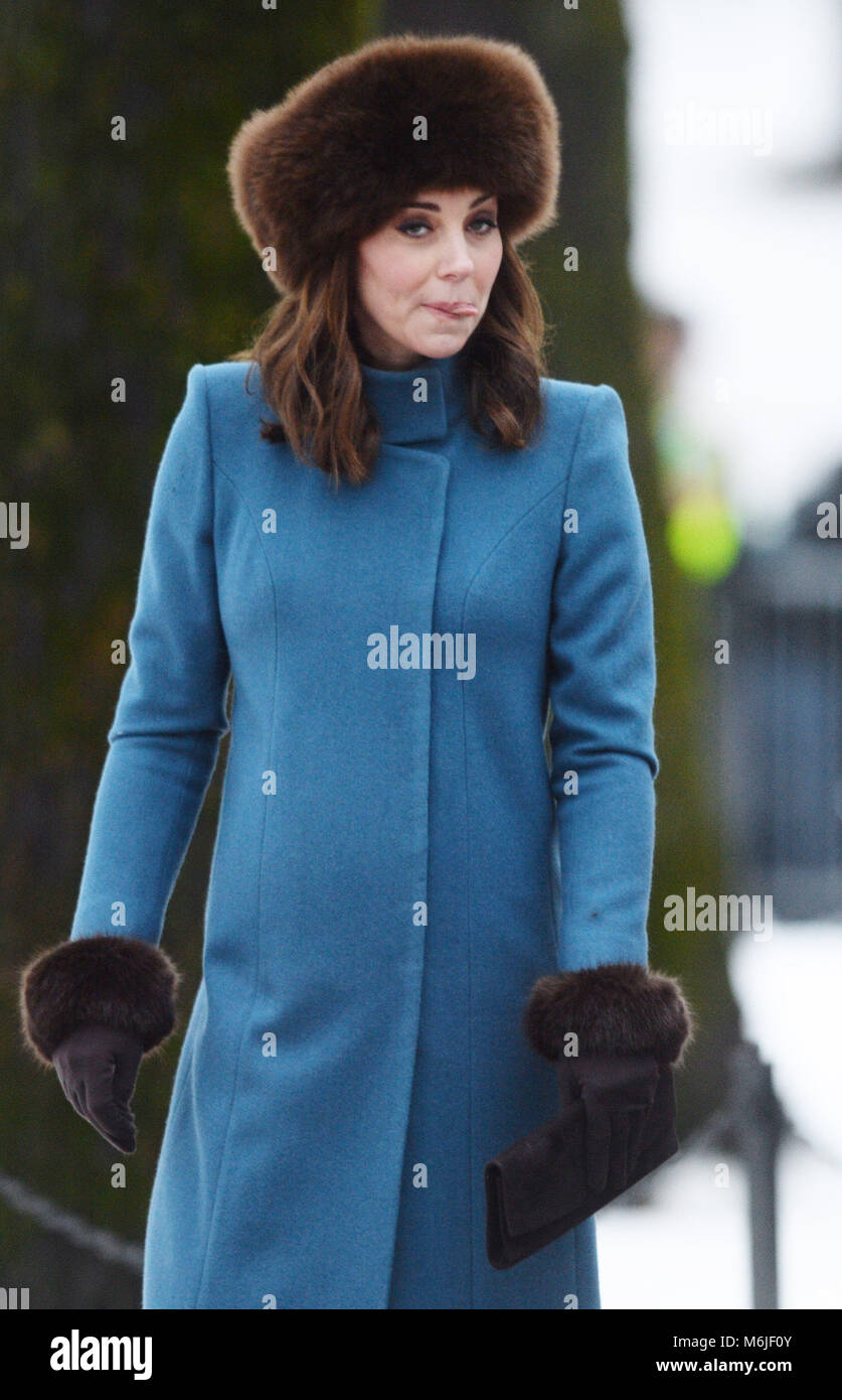 The Duke and Duchess of Cambridge visit the Princess Ingrid Alexandra ...