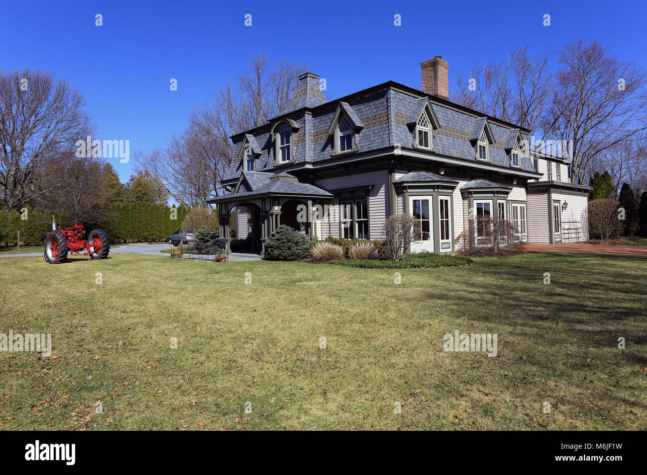 The Jamesport Manor Inn restaurant Jamesport Long Island New York Stock ...